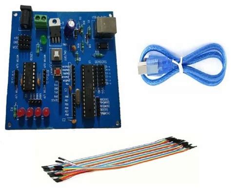 Avr Atmega8 Bootloader Mini Development Board With Usb Cable And 25 Pin Wires At ₹ 499 Piece Ic