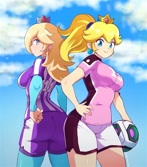 Princess Peach And Rosalina Mario And More Drawn By Jarckius Danbooru