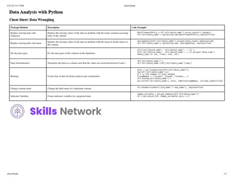 Python For Data Analysis Data Wrangling Pdf Data Type