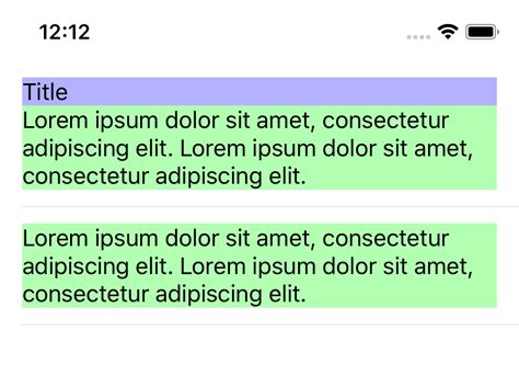 Swift Uistackview With Multiline Label In A Uitableviewcell Incorrect