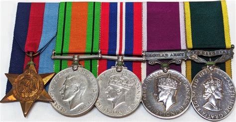 At Auction Ww2 British Army Medals To Sergeant Hca Mcdonald Royal
