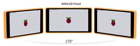 inch HDMI AMOLED with case inch Capacitive Touch AMOLED with Case Điện tử ProE