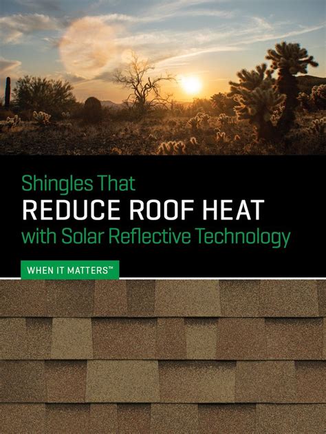 Solar Reflective Roofing Shingles Shingling Roof Shingles Roofing