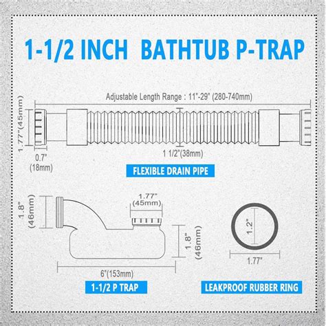 Shower P Trap Diagram And Installation Guide