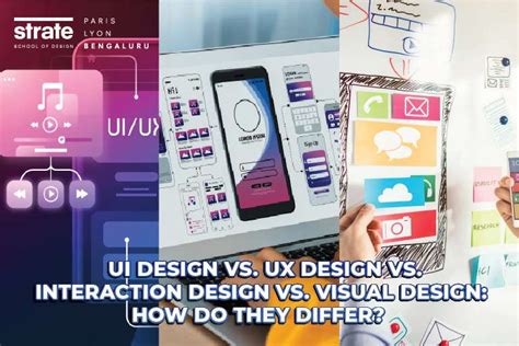 Ui Design Vs Ux Design Vs Interaction Design Vs Visual Design