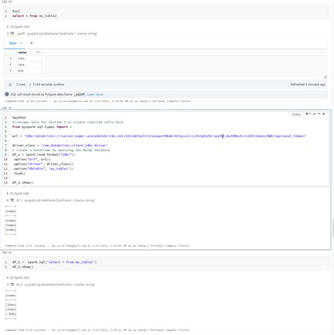 use jdbc connect to databrick default cluster and databricks