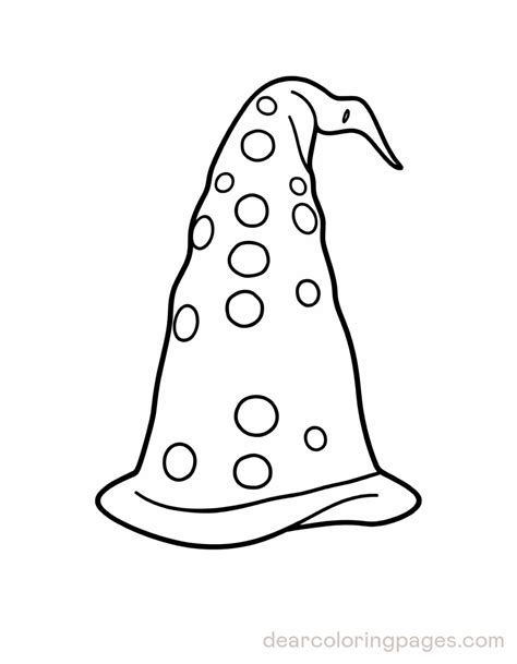 Wizard Hat Coloring Pages [2025]