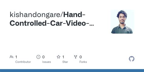 Github Kishandongarehand Controlled Car Video Game Using Mediapipe