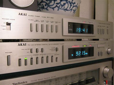 Akai Tuner Model At V04 Audio Timer Dt 100 Photo 906006 Uk Audio Mart