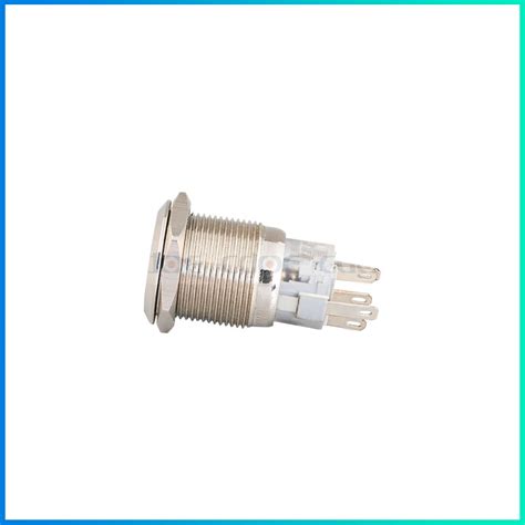 Cdoe Power Waterproof Ip67 Push Button Switches 19mm 1no1nc Illuminated Latching Hbds1 Agq19f