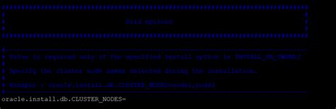 Install Oracle Database Software In Non Interactive Or Silent Mode Or