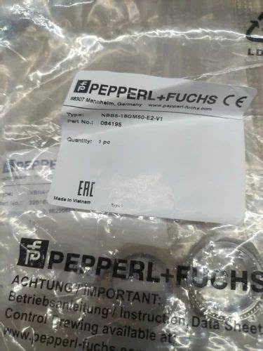 Pepperl Fuchs Nbb4 12gm30 E2 V1 Inductive Sensor At ₹ 1100 Piece In New