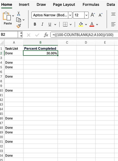 Countblank Function In Excel Identify Gaps In Your Data Datacamp