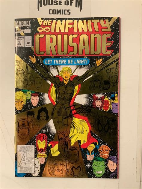 Infinity Crusade 1993 Series 1 Dynamic Forces Variant Signed By Ron