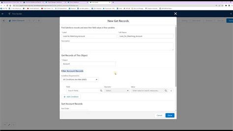 Data And Actions In Flows Combine Variables And Data Elements Youtube
