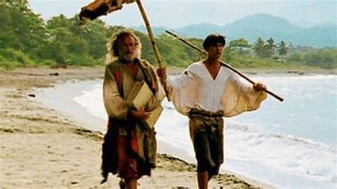 Пьер Ришар в фильме Робинзон Крузо Жанр Приключения