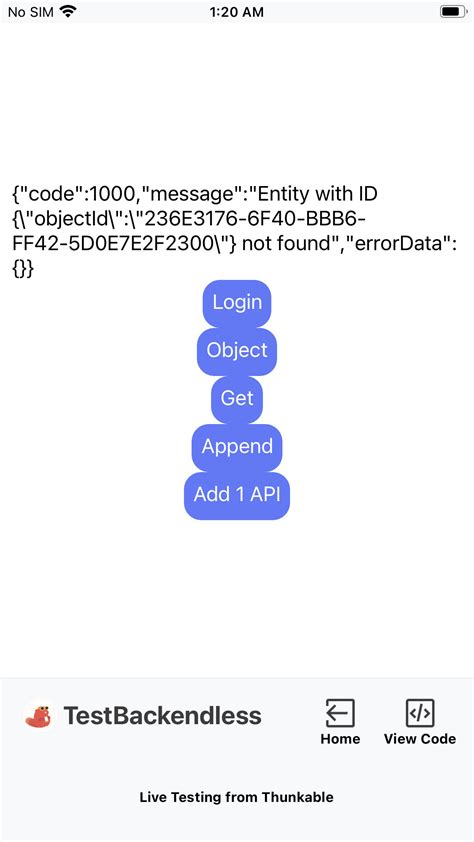 Solved Backendless Api Invocation In Thunkable Not Working For Me Web Apis Community