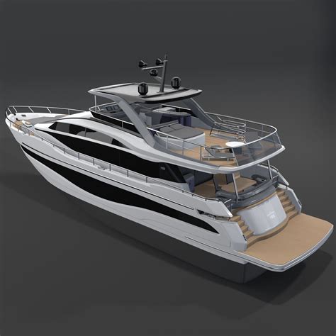 P Y85 Luxury Motor Yacht Y Class Model 3d Model Cgtrader