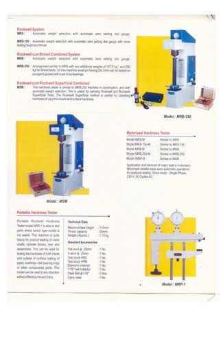 Analog Rockwell Hardness Testing Machine At ₹ 38000 In Chennai Id 4726258991