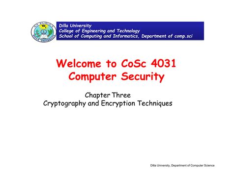Chapter Three Computer Security Pdf