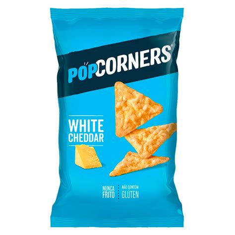 Salgadinho Popcorners White Cheddar 57g Fortatacadista