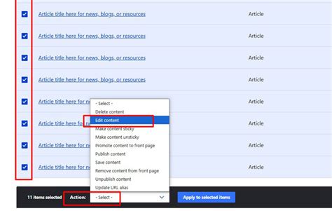 Drupal How To Bulk Update Content Fields Simultaneously With The Same Value Using Views Bulk