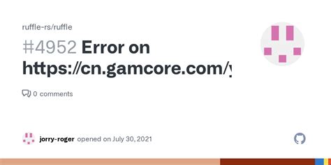 Error On Https Cn Gamcore Youxi Sexy College Quiz Issue Ruffle Rs Ruffle Github