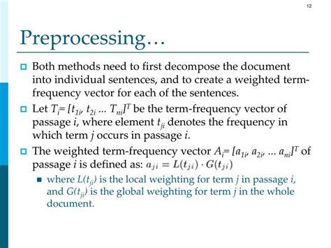Ppt Generic Text Summarization Using Relevance Measure And Latent