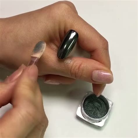 네일스토어 크롬 미러파우더 Youtube