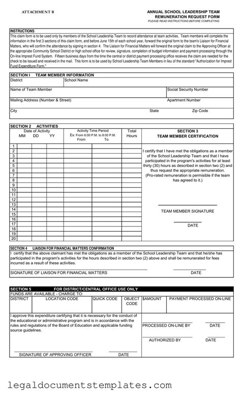 Fill Your Annual School Leadership Team Form Now ⇒