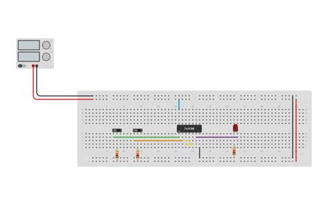 Circuit Design And Gate Using Nand Gate Tinkercad