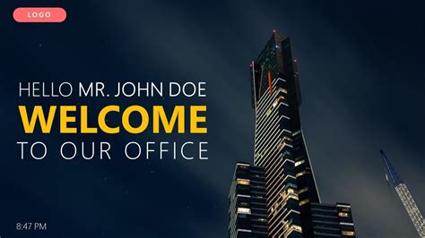 Top Reasons To Use A Welcoming Screen At The Entrance Of Your Business • Presentationpoint