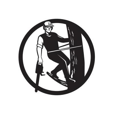 Tree Trimming Vector Art Icons And Graphics For Free Download