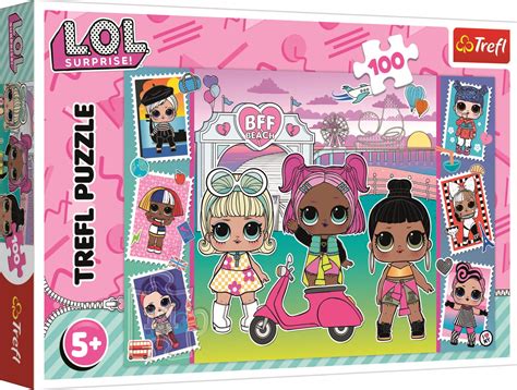 Trefl Puzzle Lol Surprise Fotky Panenek 100 Dílků Puzzle Puzzlecz