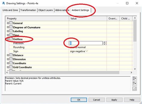 Tim S Civil D Blog How To Change Precision Of Scale Factor For Ground To Grid Conversion