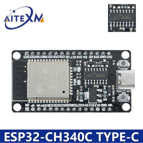 Esp32 Development Board Type C Usb Ch340c Wifibluetooth Ultra Low Power Dual Core Esp32 Devkitc