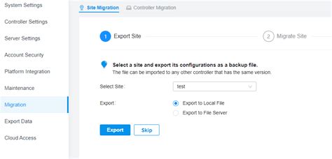 How To Get A Backup File On Omada Hardware Software Cloud Based Controller Above V5 8 Omada