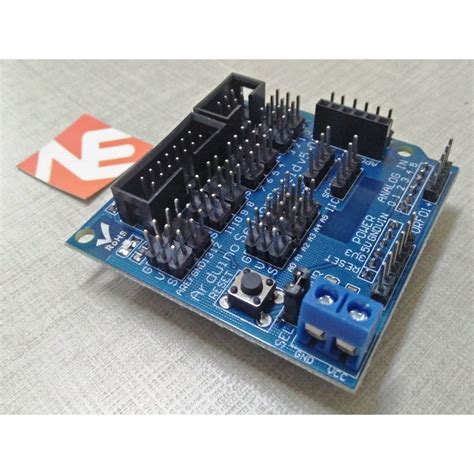 sensor shield arduino uno digital analog module servo motor arduino