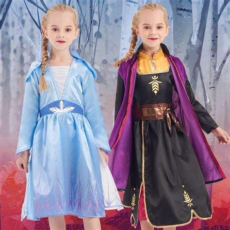 Elsa And Anna Dress Up Costumes Online