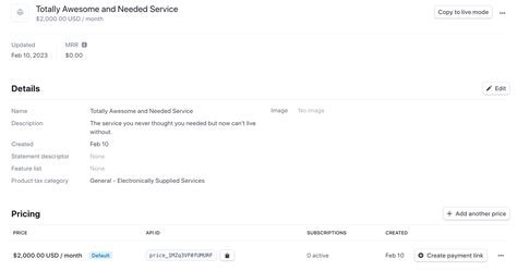 How To Create An Invoice In Stripe
