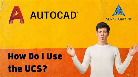 Autocad Tutorial How To Use The Ucs Youtube