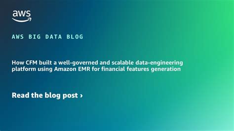 How Cfm Built A Well Governed And Scalable Data Engineering Platform