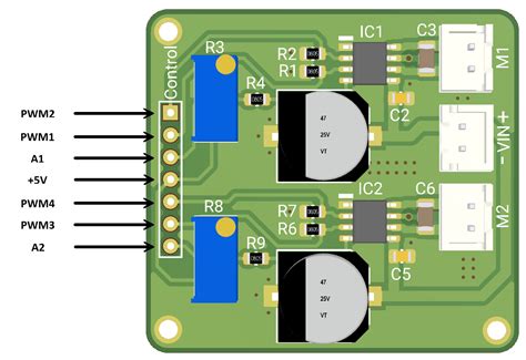3 5a 4 5 44v H Bridge Dc Motor Driver Module Using Toshiba Tb67h450afng Power Electronics News