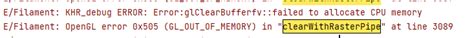 Android Crash Enter Background Issue Google Filament GitHub