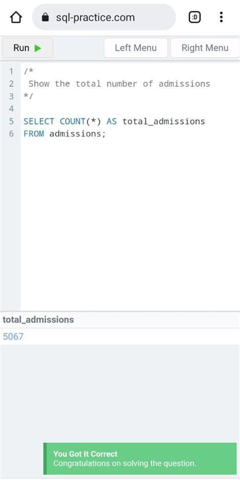 Olawale Ahmed Alamu On Linkedin Sqldailypractice Day11 Day11