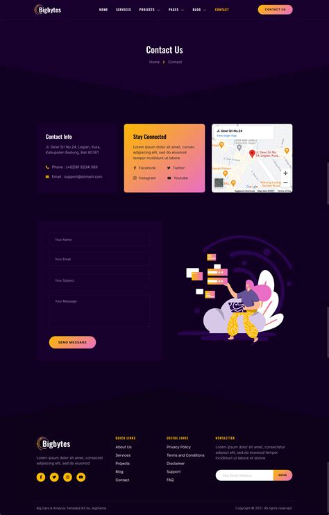 Bigbytes Big Data And Analytics Company Elementor Template Kit By Jegtheme