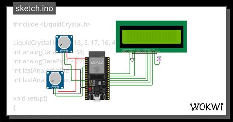 Pot Wokwi Esp32 Stm32 Arduino Simulator