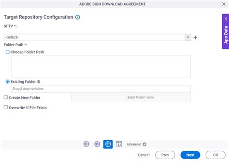 Adobe Sign Download Agreement Target Repository Sftp