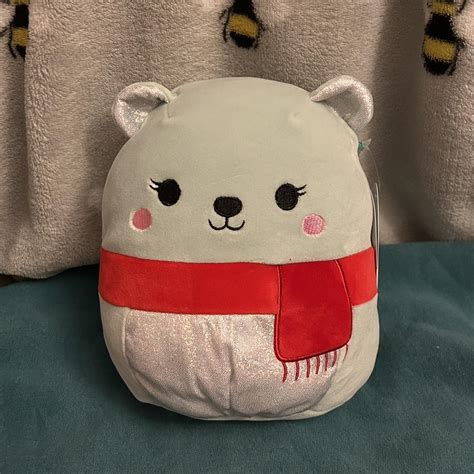 8” Bliss Squishmallow 2021 Xmas Exclusive Which Depop