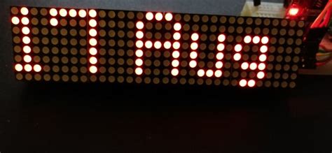 Arduino Nano Clock With 4x64 Led Matrix Trybotics